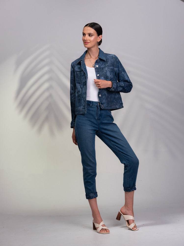 Reversible Denim Jacket Style A45071 – Dream Pants